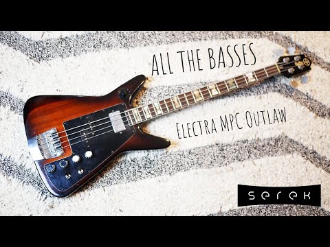 Electra MPC Outlaw X620 1970's - Charcoal Sunburst 4 String | Reverb