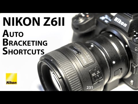 Nikon Z6 II: Auto bracketing shortcuts (VOA060AE)