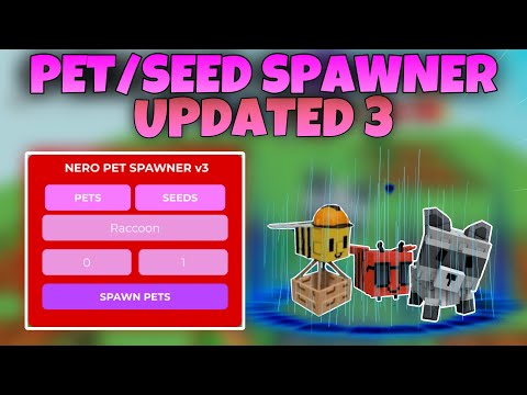 [FREE] PET SEED SPAWNER SCRIPT | GROW A GARDEN | NOT VISUAL