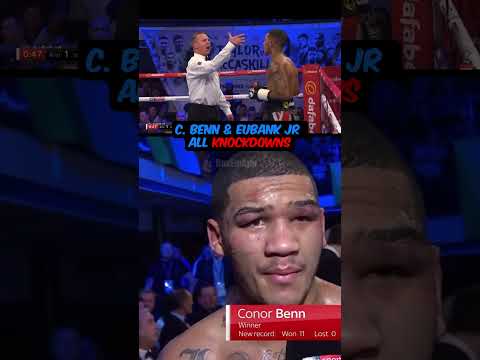 Conor Benn and Eubank jr all knockdowns.