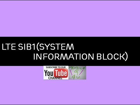 LTE SIB1 (System Information Block)