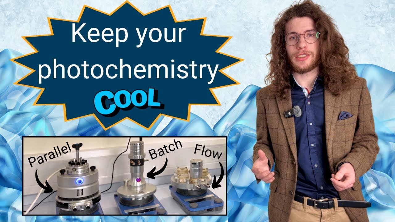 How to control the temperature of photochemical reactions