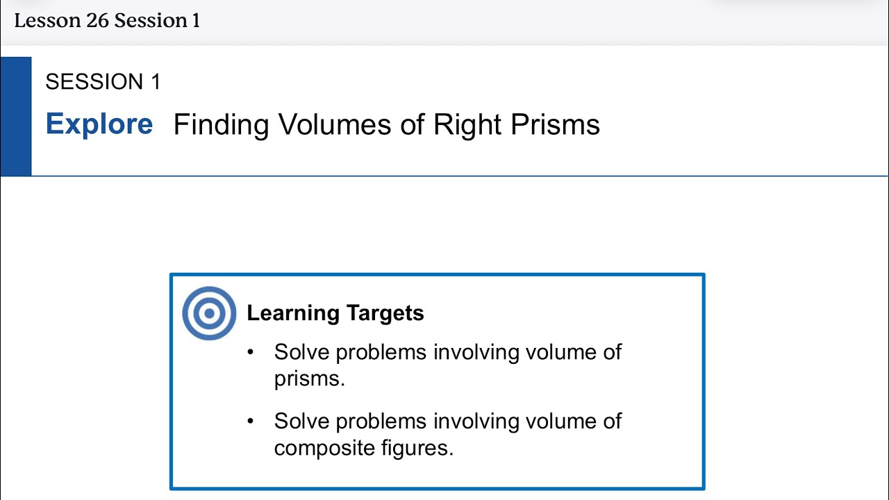 iReady Math 7 Lesson 26 Session 1