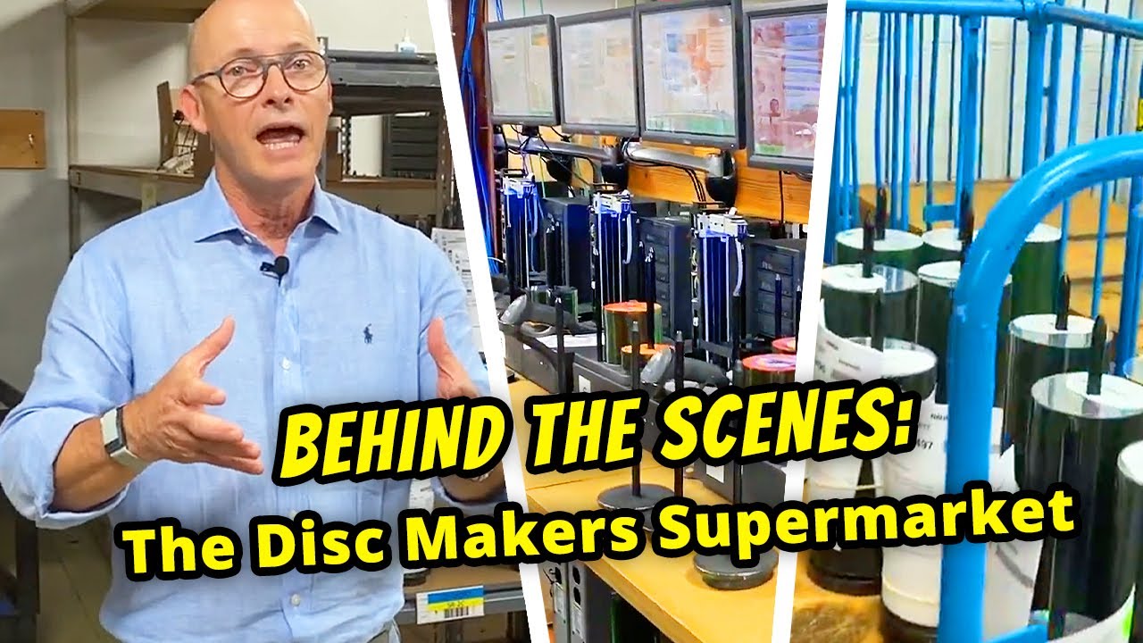 Behind the Scenes of Disc Manufacturing: The Disc Makers Supermarket