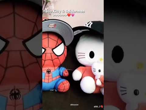 ahhh..🫀#shorts #hellokitty #spiderman