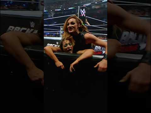 Becky was out of pocket for this 😮‍💨... #WWEBacklash