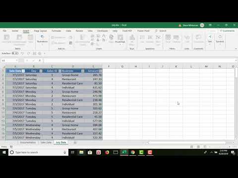 Chapter 5 - Spreadsheets