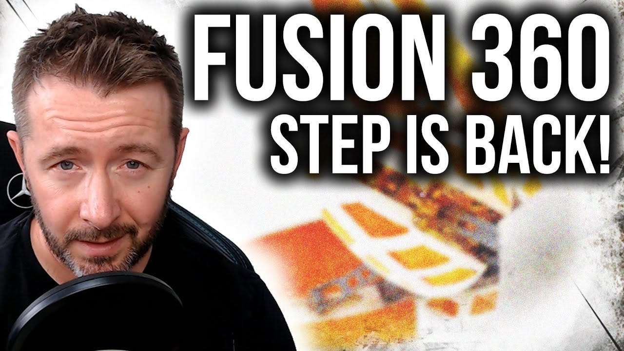 Fusion 360 U-Turn - STEP Export is BACK!