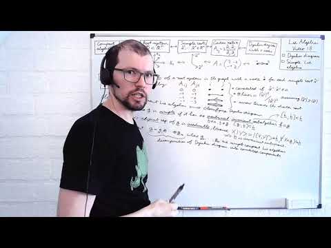 Lie Algebras - Lecture 8: part 1/3