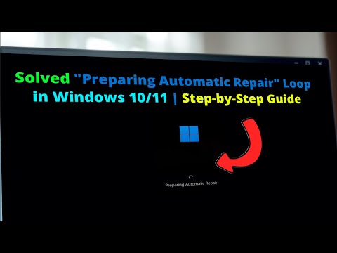 How to Fix "Preparing Automatic Repair" Loop in Windows 10/11 | Blue Screen Automatic Repair