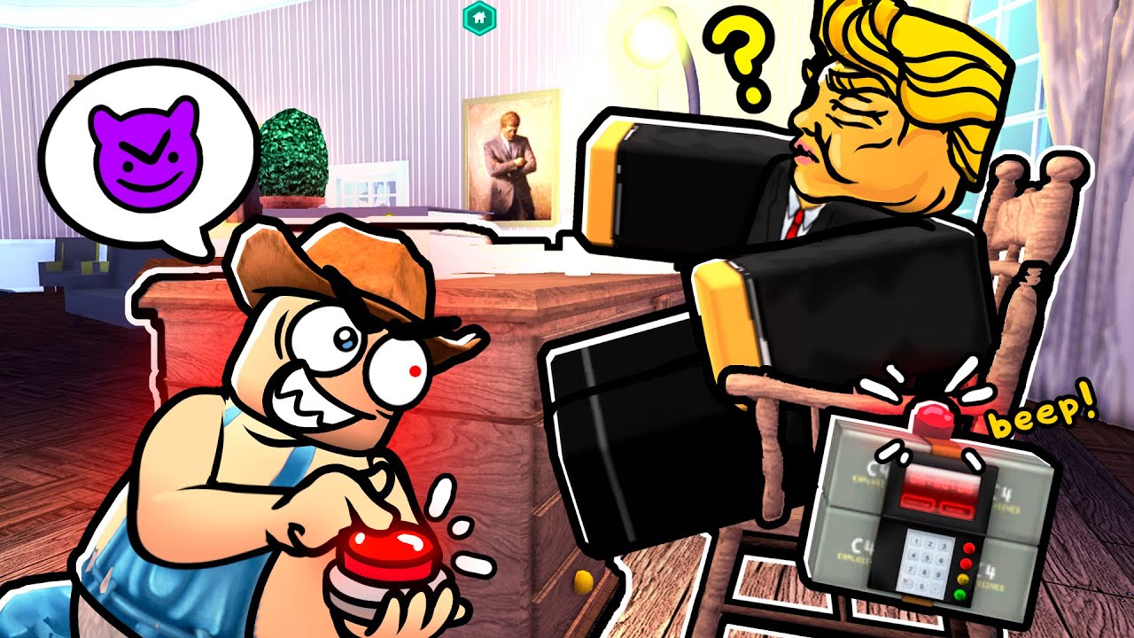 DESTROYING ROBLOX PRESIDENT ROLEPLAY