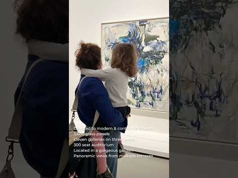 Fondation Louis Vuitton, a modern art museum in Paris, France #paris #parisfrance #paristips