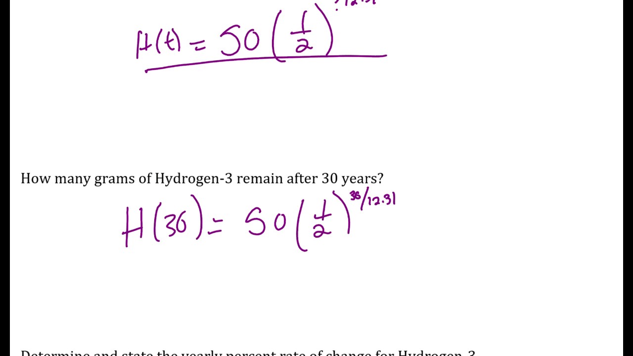 Lesson 10- Modeling with Exponential Functions