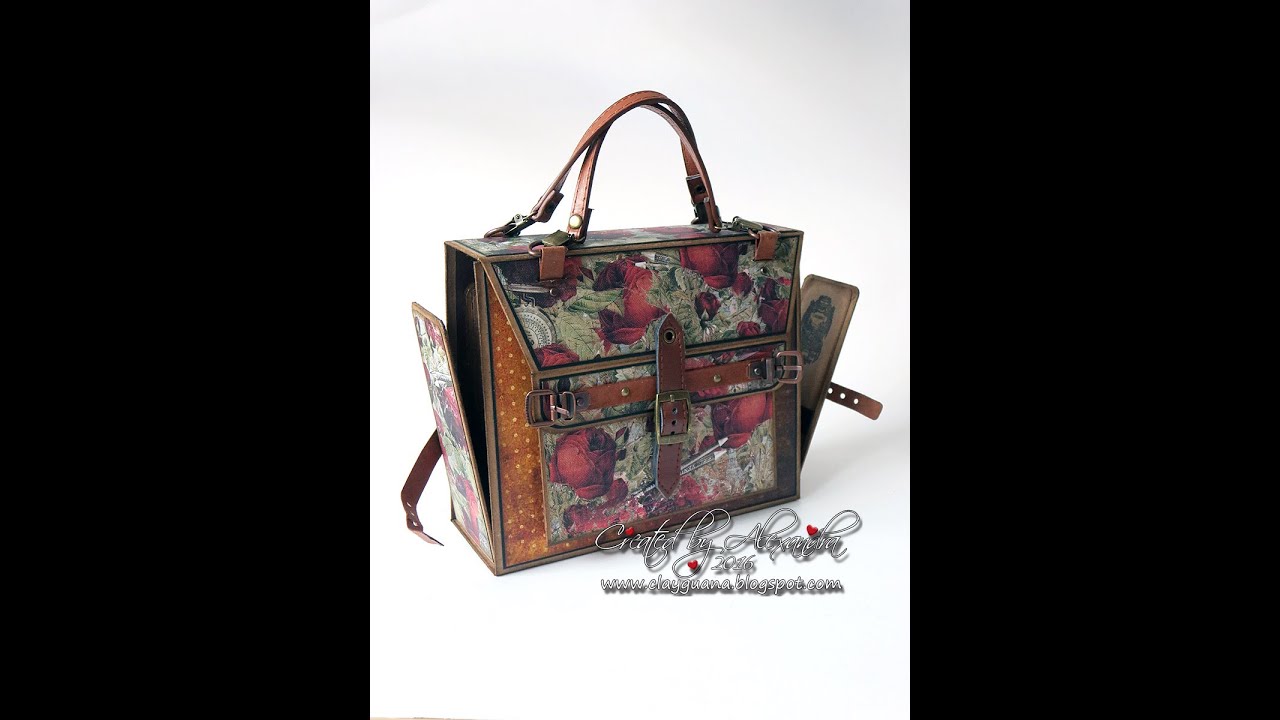 Purse Mini Album Tutorial   Part 1a