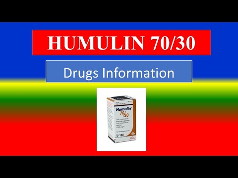 HUMULIN 70/30 - - Generic Name , Brand Names, How to use, Precautions, Side Effects