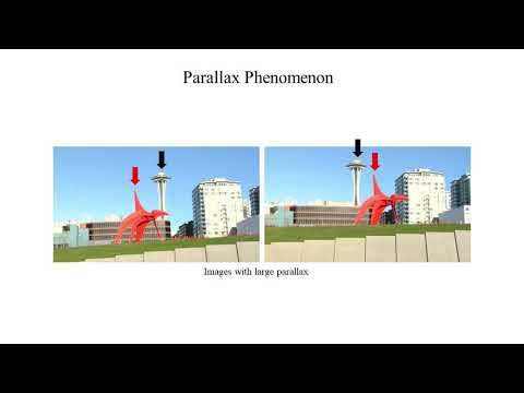 Warping Residual Based Image Stitching for Large Parallax