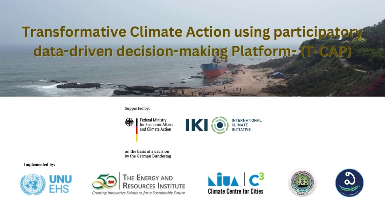 Transformative Climate Action using Participatory Data-Driven Decision-Making Platform (T-CAP)
