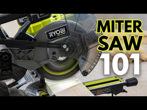 How to Use a Miter Saw | RYOBI Tools 101