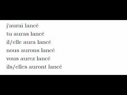 French conjugation = Lancer