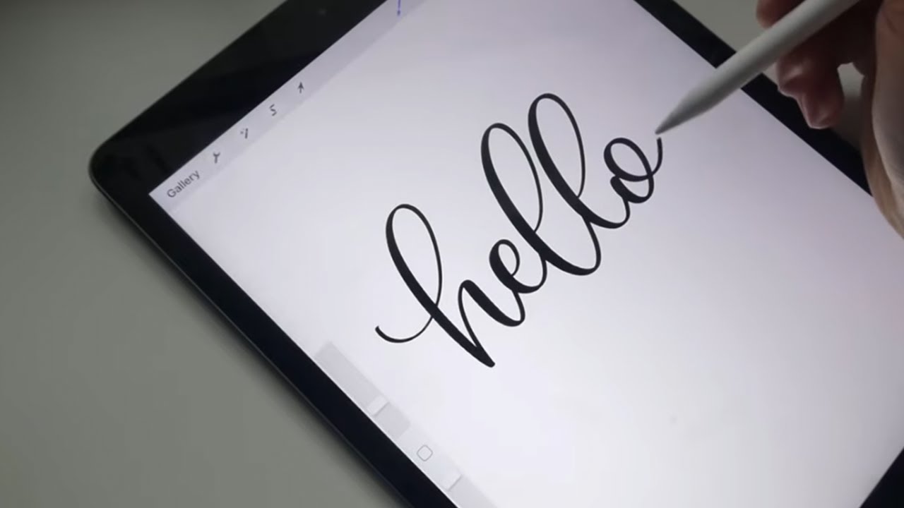 how to make a procreate calligraphy brush in 2 minutes