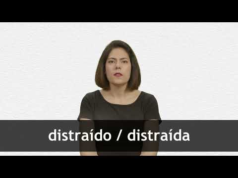 Traducción en inglés de “DISTRAÍDO” | Collins Diccionario español-inglés
