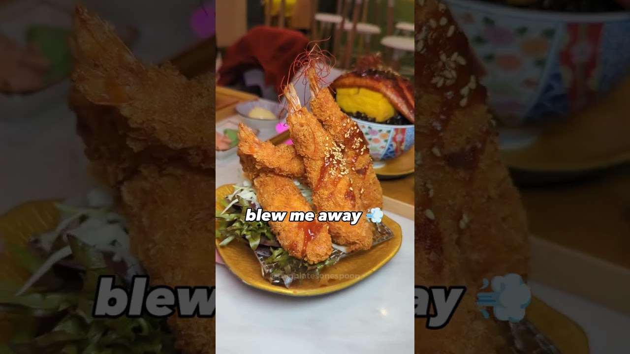 This JUMBO SIZED Japanese 🇯🇵 Restaurant is NEXT LEVEL #shortvideo #foodie