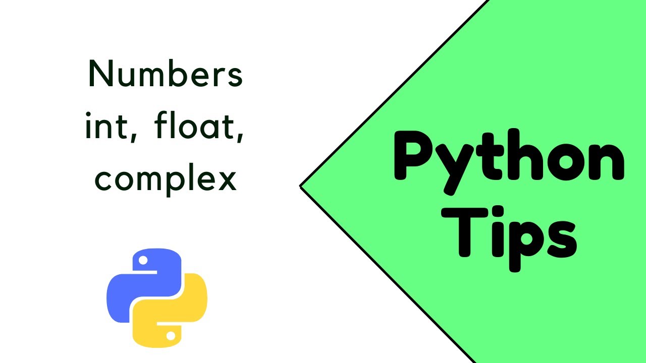 Python tips | Numbers(int, float, complex) | #01