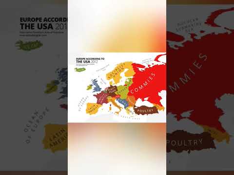 EUROPE ACCORDING TO AMERICANS!