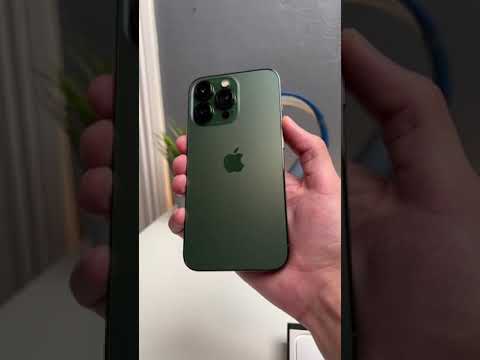 iPhone 13 Pro Max Alpine Green Unboxing