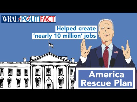 Fact check: Biden says American Rescue Plan helped create 'nearly 10 million' jobs