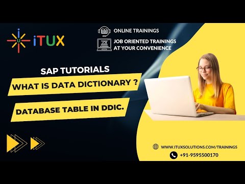 What is Data Dictionary and Database Table in DDIC #sap #training #learning #online #abap #sapabap