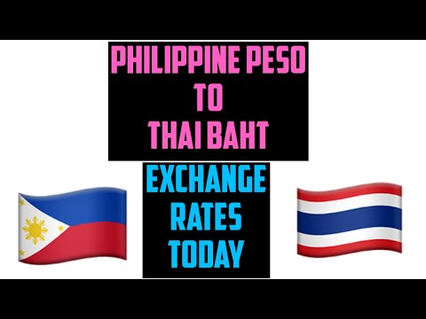 Philippine Peso to Thai Baht Currency Exchange Rates Today 08 NOVEMBER 2024