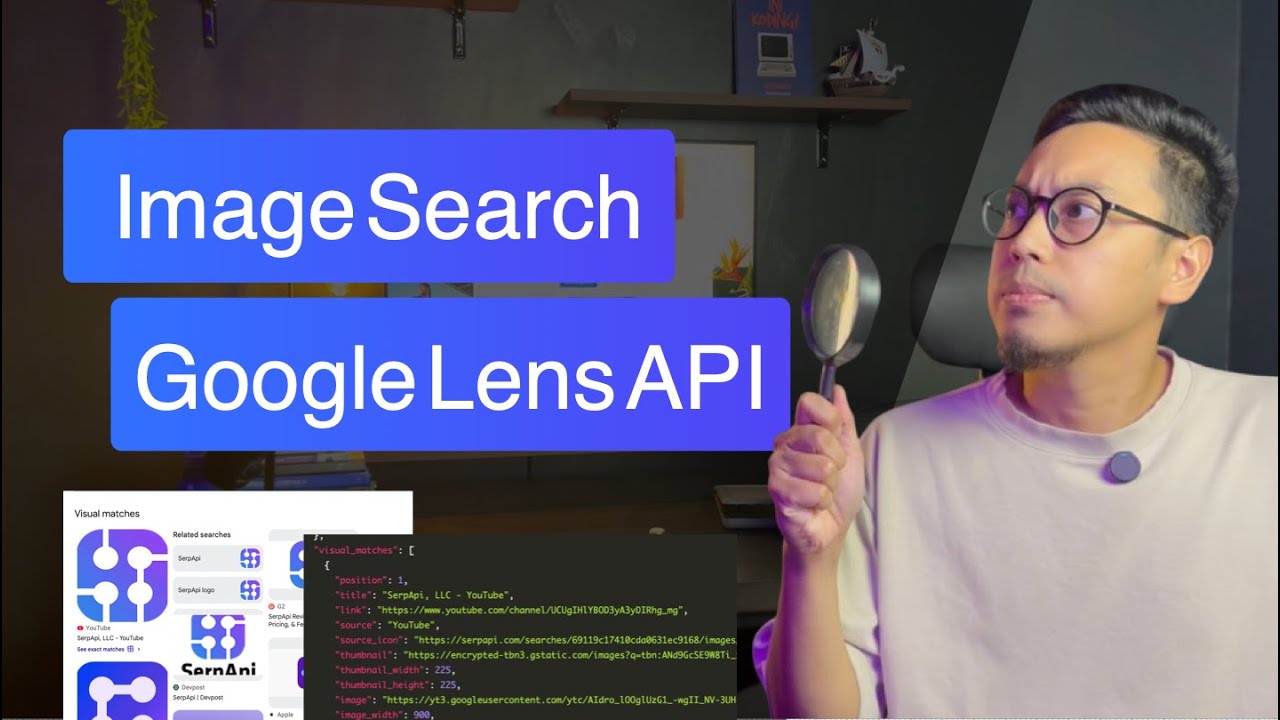 Image search by scraping Google Lens (simple API)