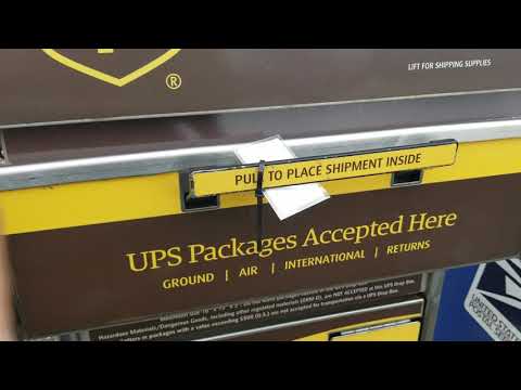 Is the UPS shipping drop off box secure????