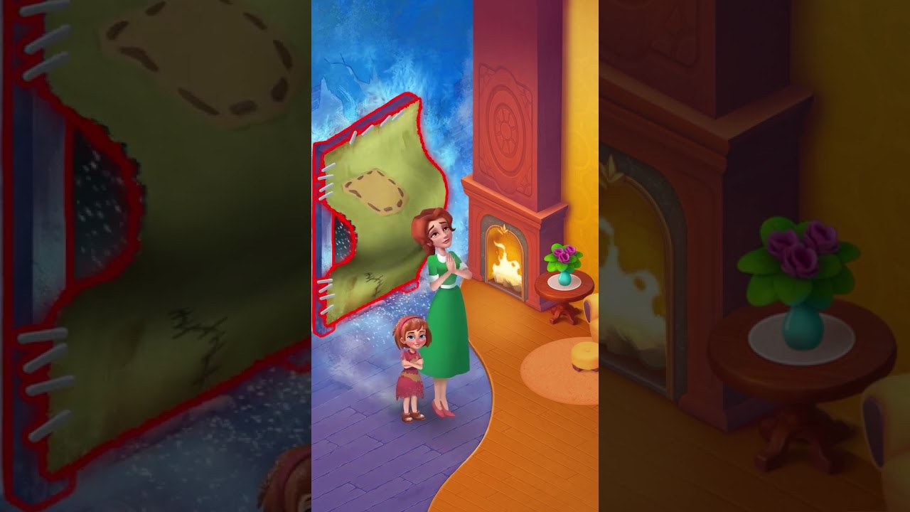 Gardenscapes - Mini Game Advertise #casualgames #mobilegame #gardenscapes #match3games #artstation