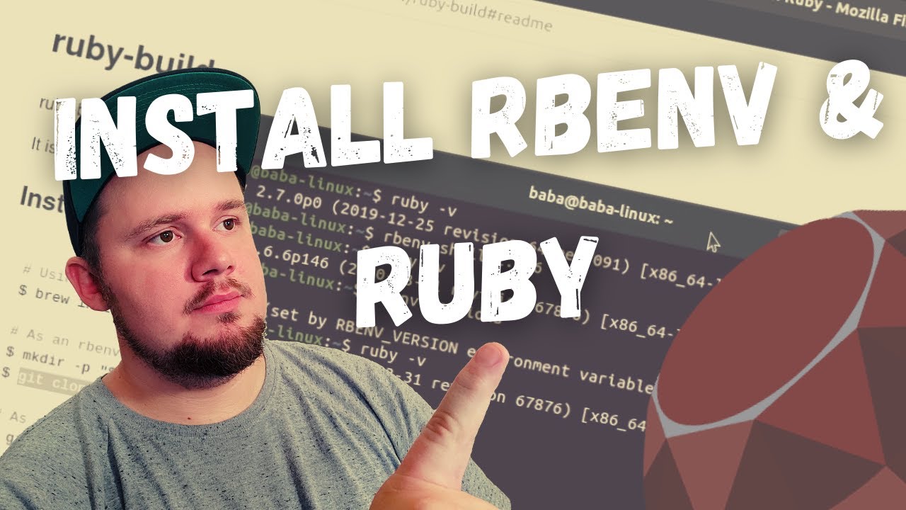 Ruby Course - Lesson 02, Installing rbenv and Ruby