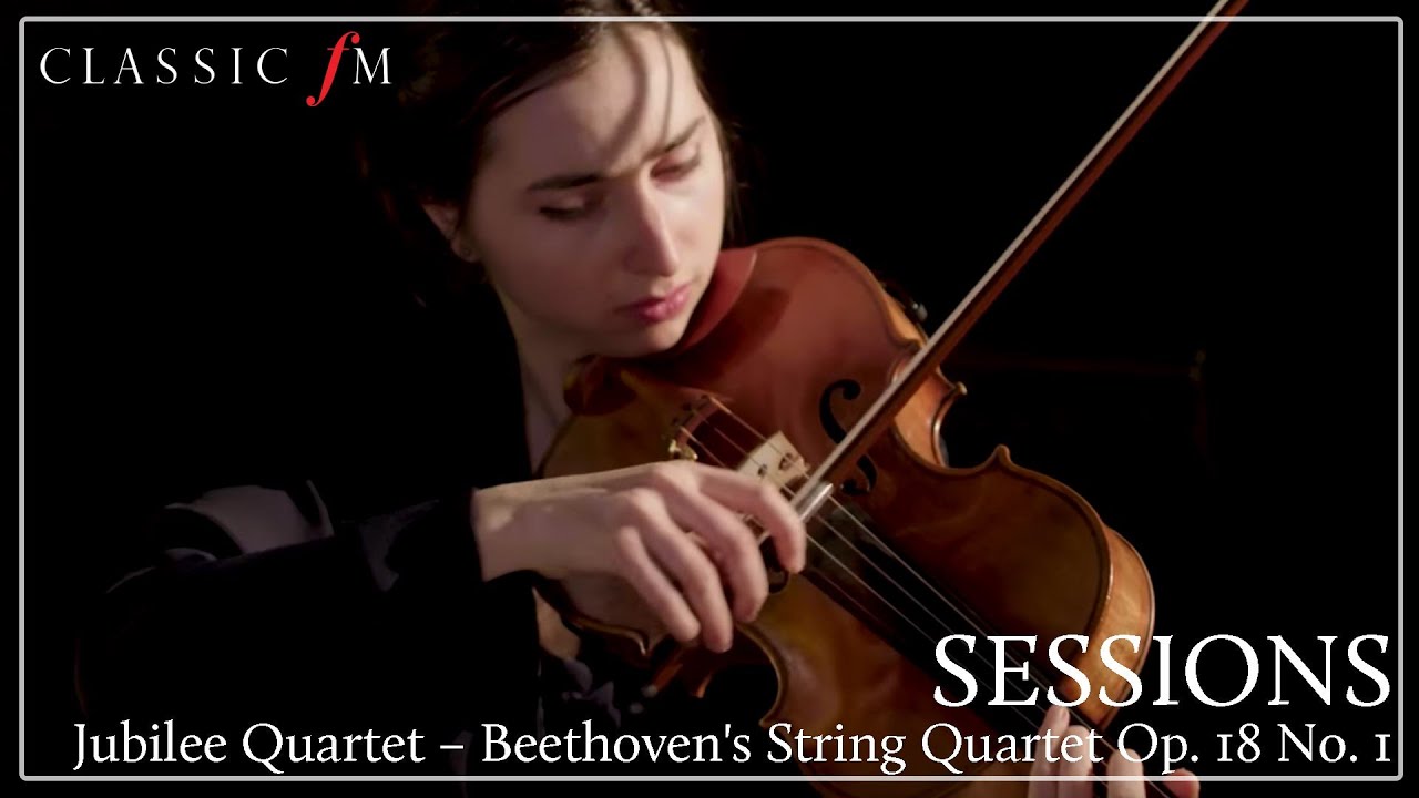 Jubilee Quartet – Beethoven's String Quartet Op. 18 No. 1 | Classic FM Session