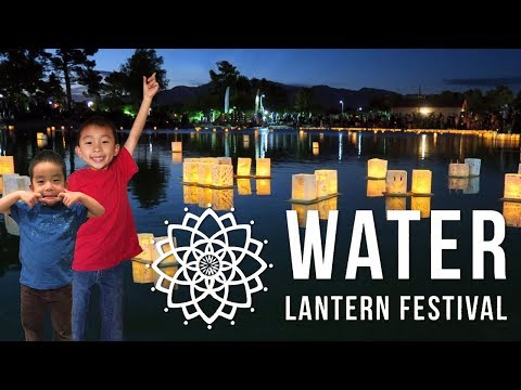 Water Lantern Festival in Los Angeles FIRST TIME! (One World) Whittier Narrows El Monte
