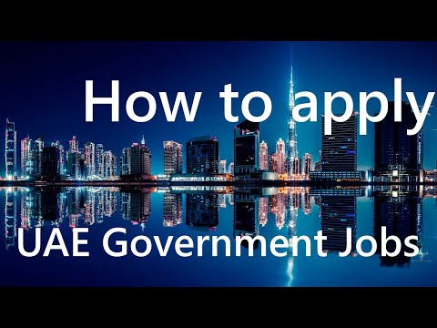 How to apply UAE Government jobs? Explained in detail step-by-step with verified resources.