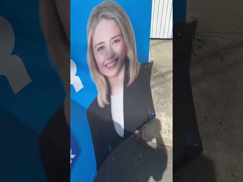 Husband of Australian MP Caught on Camera Tearing Down Poster of Wife's Opponent