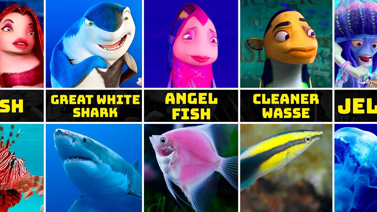 Shark Tale Characters In Real Life