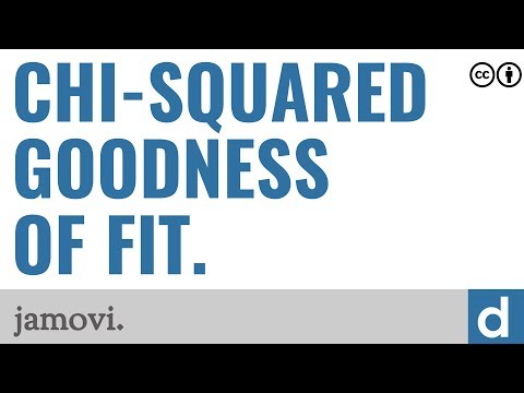 Chi-squared goodness-of-fit — jamovi