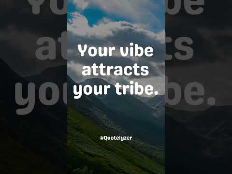 Positive Attitude Miracles | Your Vibe Attracts Your Tribe | Motivational Quotes Shorts #quotelyzer