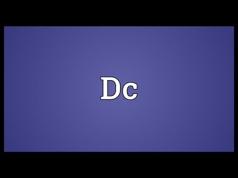Dc Meaning