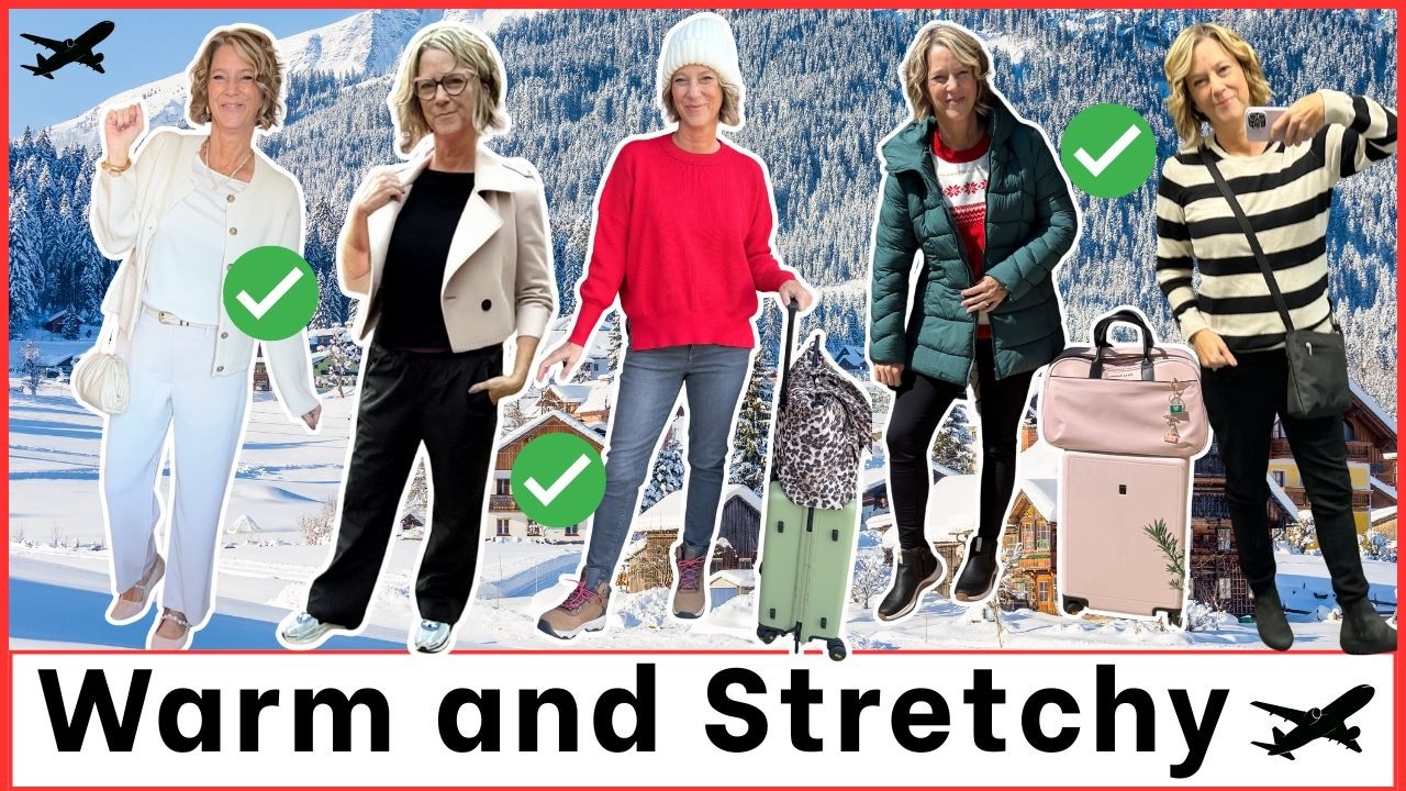 10 Winter Travel Outfits for Women That Fit in a Carry-on Bag