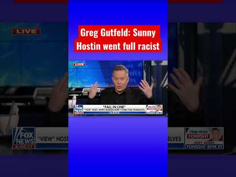 Gutfeld unloads on ‘The View’s’ Sunny Hostin #shorts