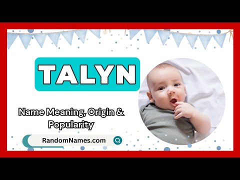 Talyn - Baby Boy Name Meaning, Origin & Popularity - RandomNames.com