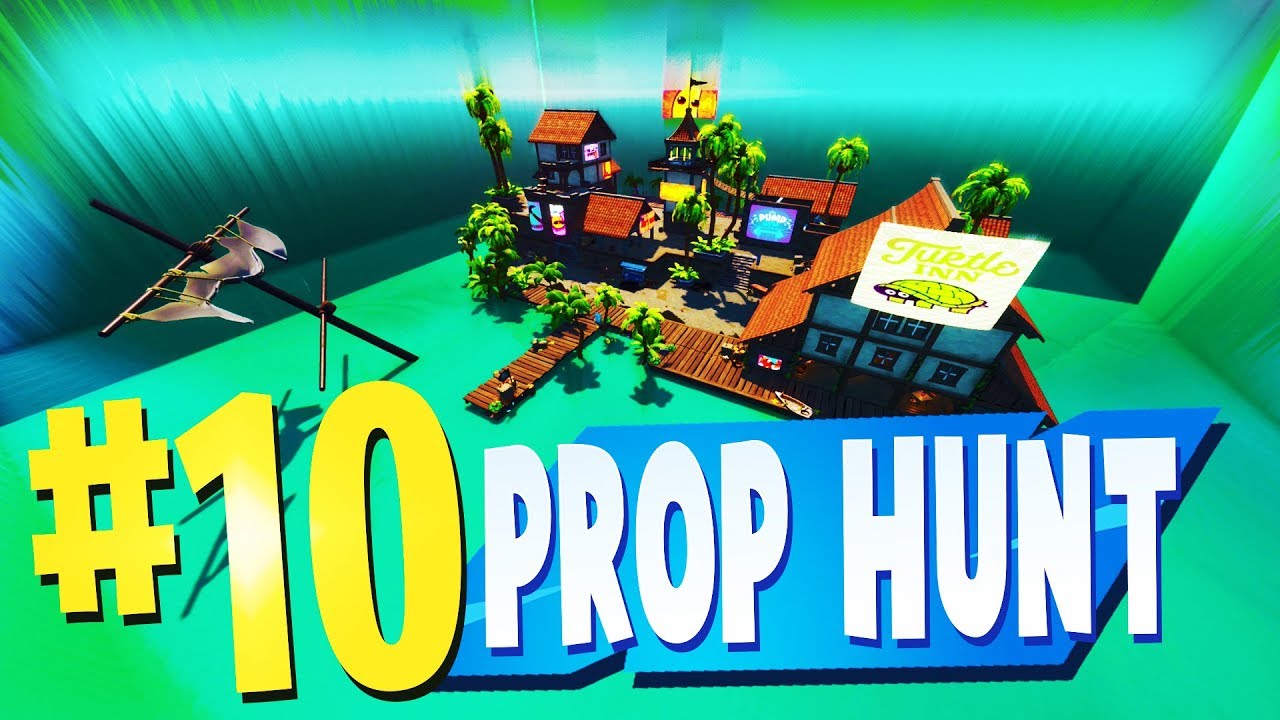 TOP 10 MOST FUN PROP HUNT Maps In Fortnite Creative Mode | Fortnite Prop Hunt Maps With CODES