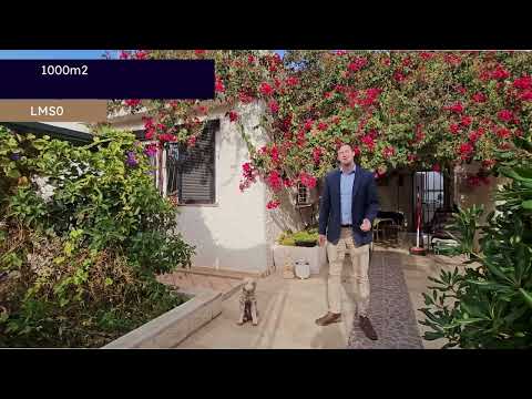 1000m2 Plot with Villa in La Manga del Mar Menor
