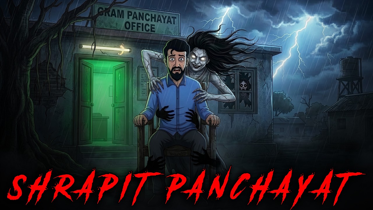 SHRAAPIT PANCHAYAT Horror Story | Hindi Horror Stories | Haunted Home | Animated Stories